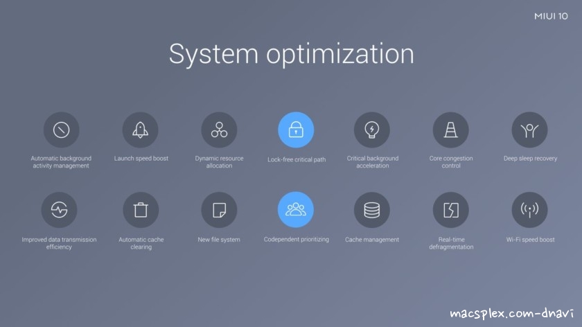 macsplex.com - MIUI 10 새로운 기능들
